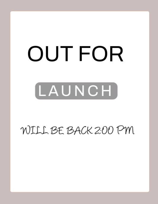 Copy of OUTFORLAUNCH | PosterMyWall