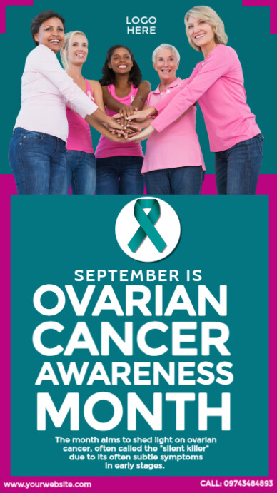 Copy of Ovarian Cancer Awareness Month Advert | PosterMyWall