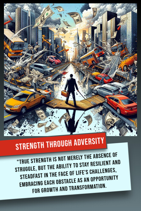 Overcome challenges Template | PosterMyWall