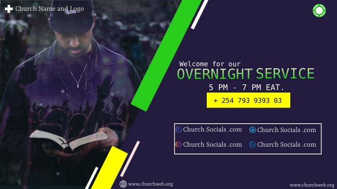 Overnight service flyer Template | PosterMyWall