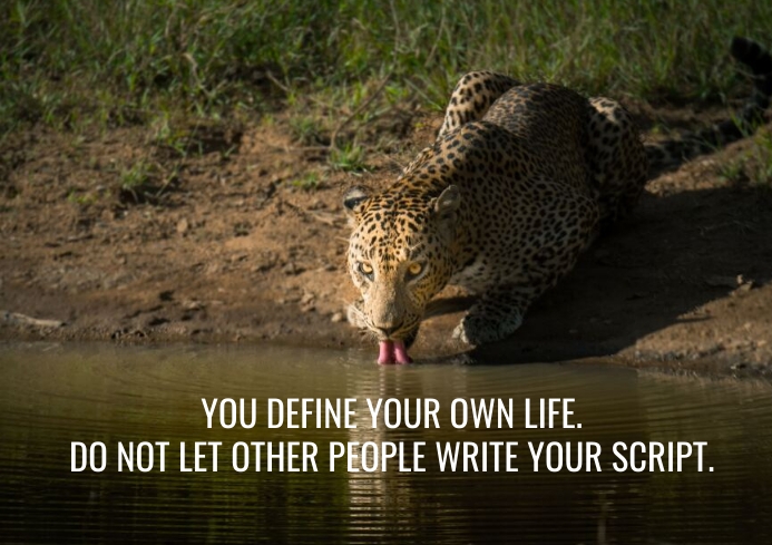 OWN LIFE QUOTE TEMPLATE | PosterMyWall