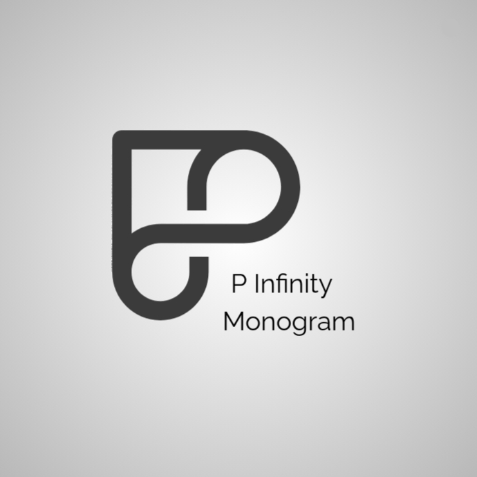P Infinity Monogram Template | PosterMyWall