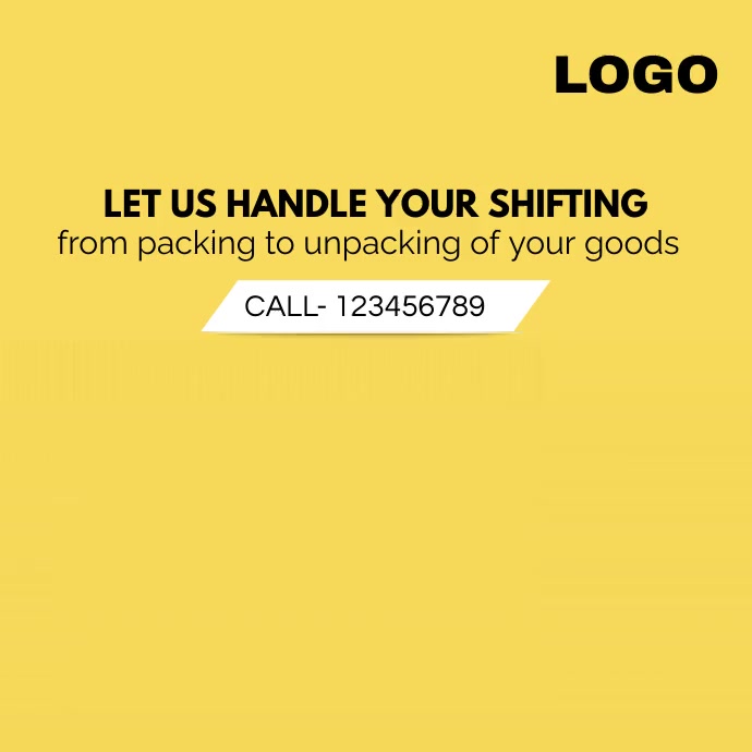 Packers and Movers Template | PosterMyWall