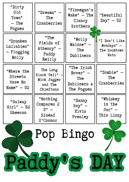 Copy of Paddy's Day Bingo | PosterMyWall