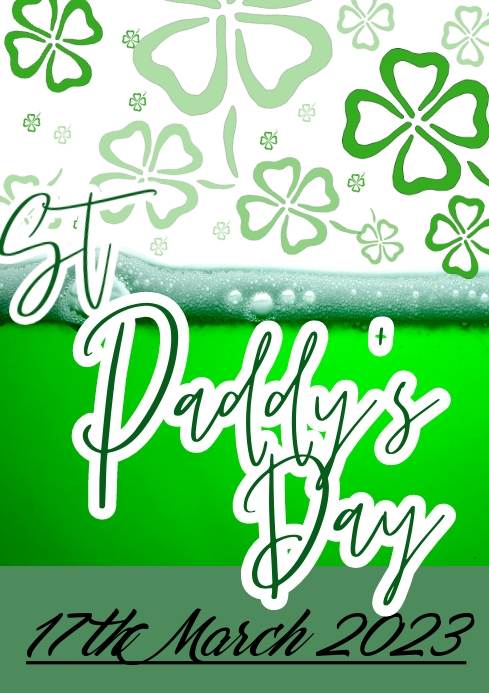 Paddy's day Template | PosterMyWall