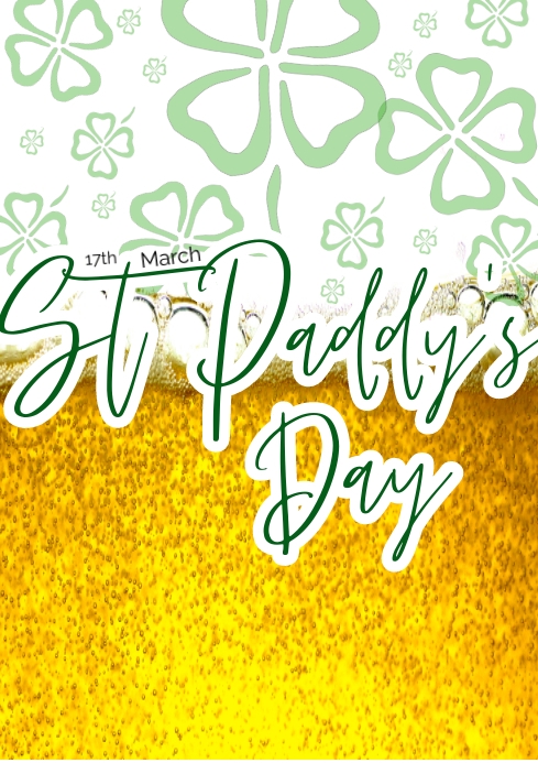 Paddy's Day Template | PosterMyWall