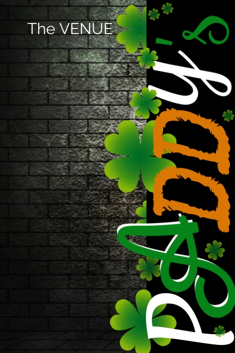 Paddy's Template | PosterMyWall
