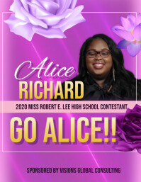 Pageant Flyer Template | PosterMyWall