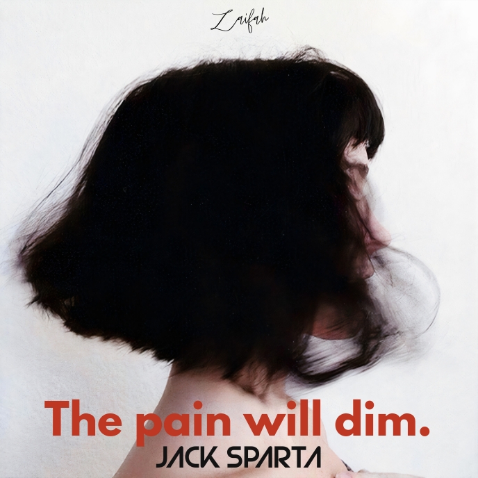 pain album cover art template | PosterMyWall