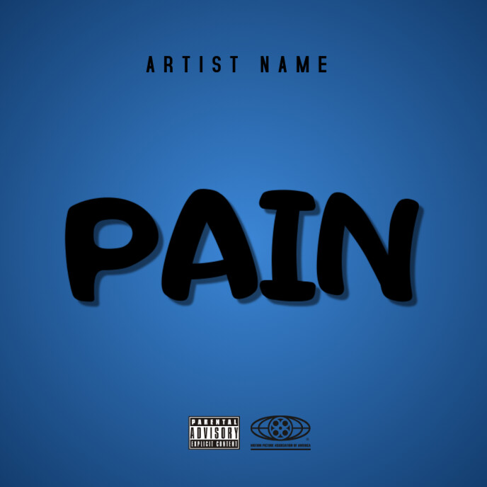 Pain mixtape album cover Template | PosterMyWall