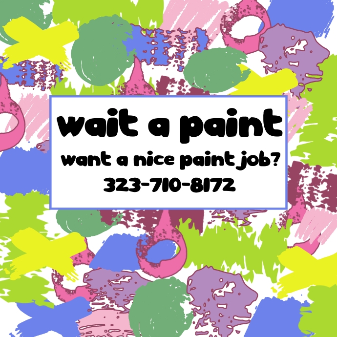 paint Template | PosterMyWall