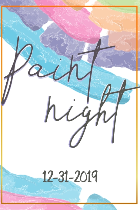 Copy of Paint Night | PosterMyWall