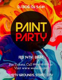 Paint Party Template | PosterMyWall