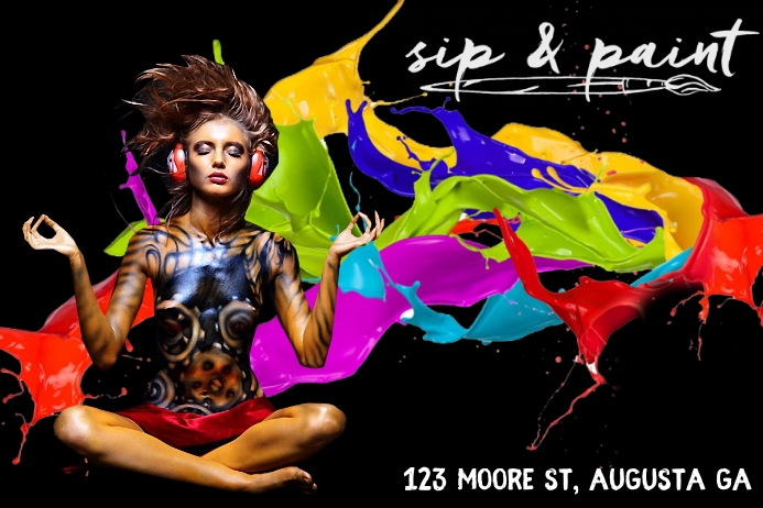 Paint Party Template | PosterMyWall