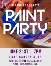 paint party flyer template | PosterMyWall