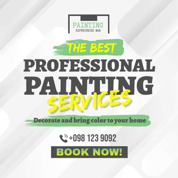 Paint Services Template | PosterMyWall