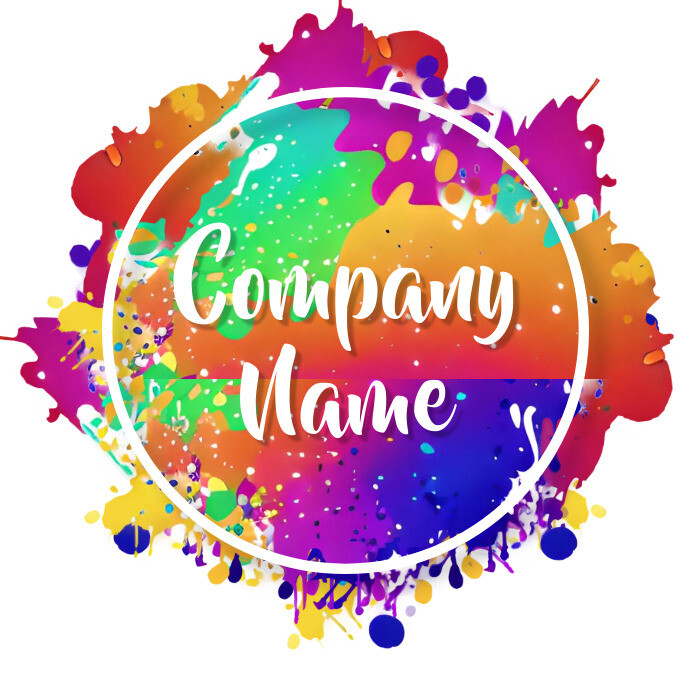 Paint Splash Colorgul Logo Template | PosterMyWall