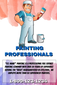 Painting Service Flyer template | PosterMyWall