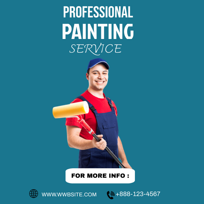 Painting service Template | PosterMyWall