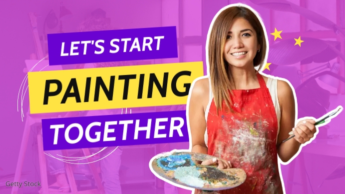 painting youtube video thumbnail Template | PosterMyWall
