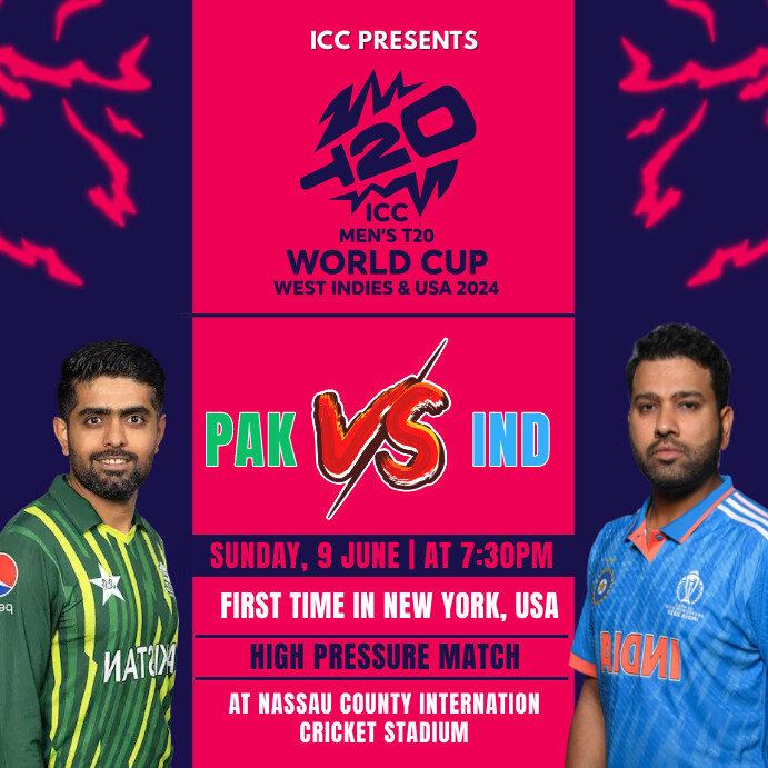 Copy of PAK VS IND | PosterMyWall