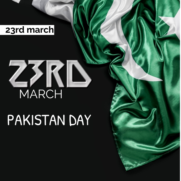 Pakistan day Template | PosterMyWall
