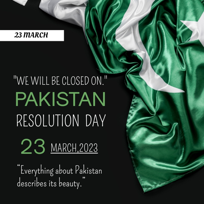 pakistan day Template | PosterMyWall