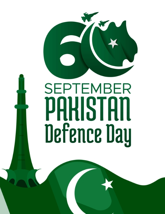 Pakistan Defence Day Flyer Template | PosterMyWall