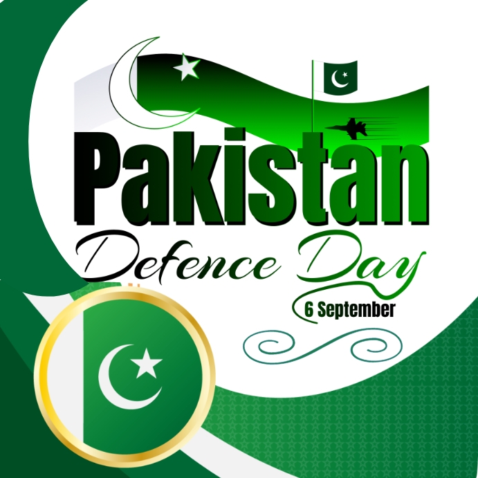 Pakistan Defence Day Poster Template | PosterMyWall