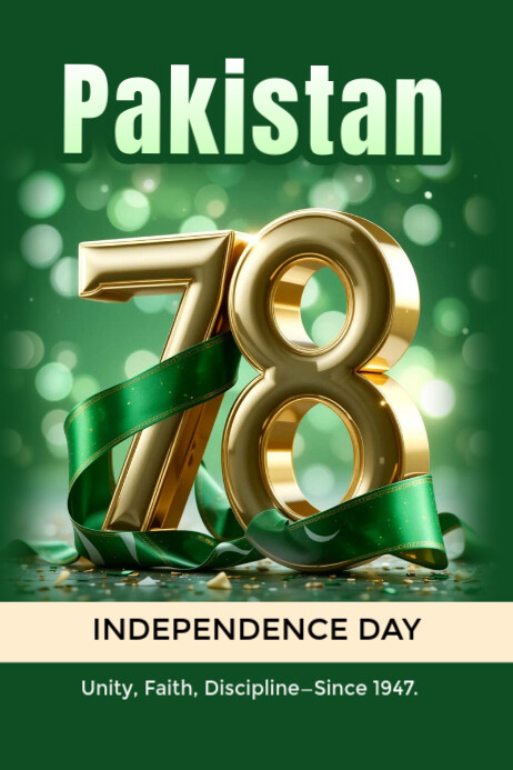 Copy of Pakistan independence day | PosterMyWall