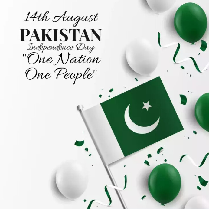 Pakistan Independence Day Template | PosterMyWall