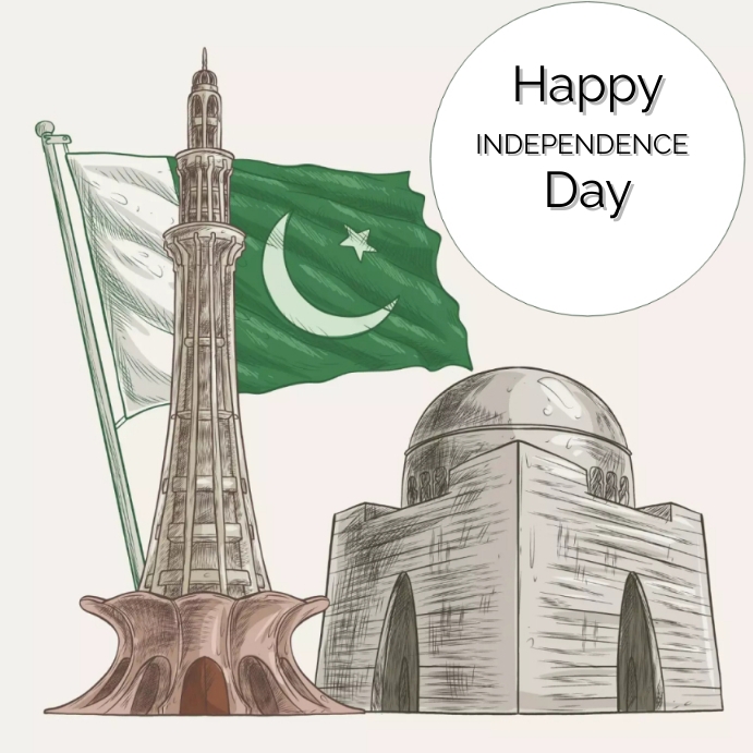 Pakistan independence day Template | PosterMyWall
