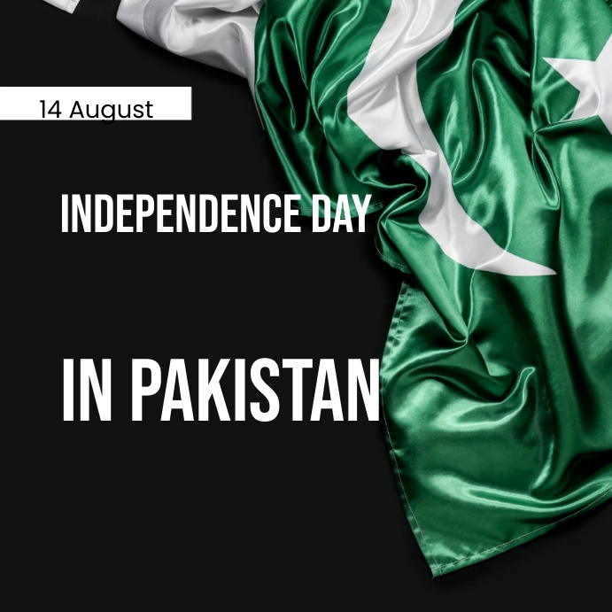 Pakistan Independence Day Instagram post Template | PosterMyWall