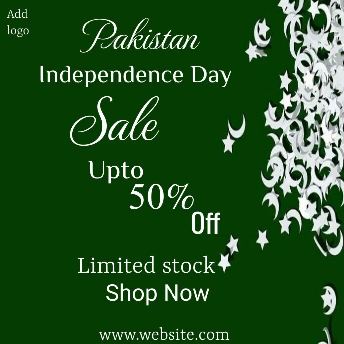 Pakistan independence day instagram post Template | PosterMyWall