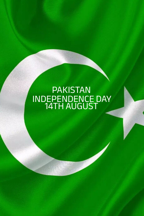 Modèle Pakistan Independence Day Poster | PosterMyWall