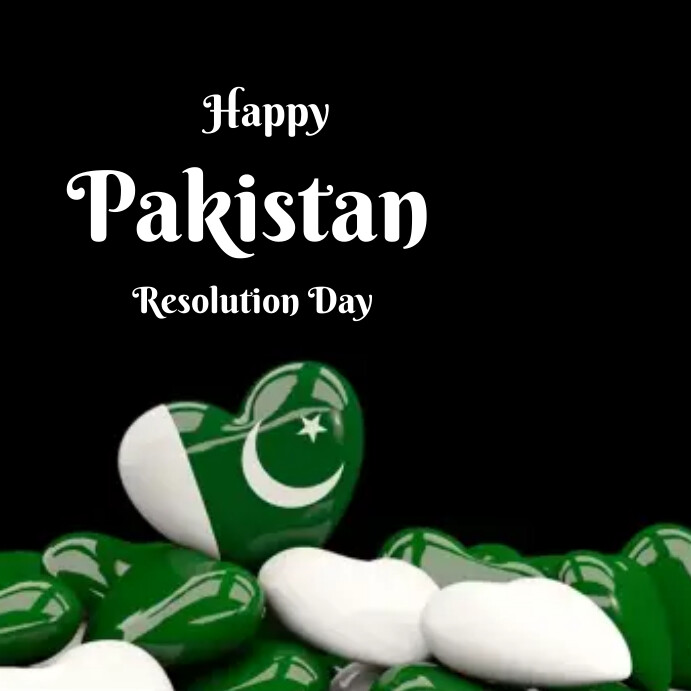 Copy of Pakistan Resolution day Instagram post | PosterMyWall