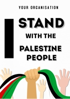 Palestine Flyer Template | PosterMyWall