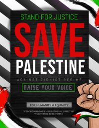 Palestine Emergency Appeal Poster Template | PosterMyWall