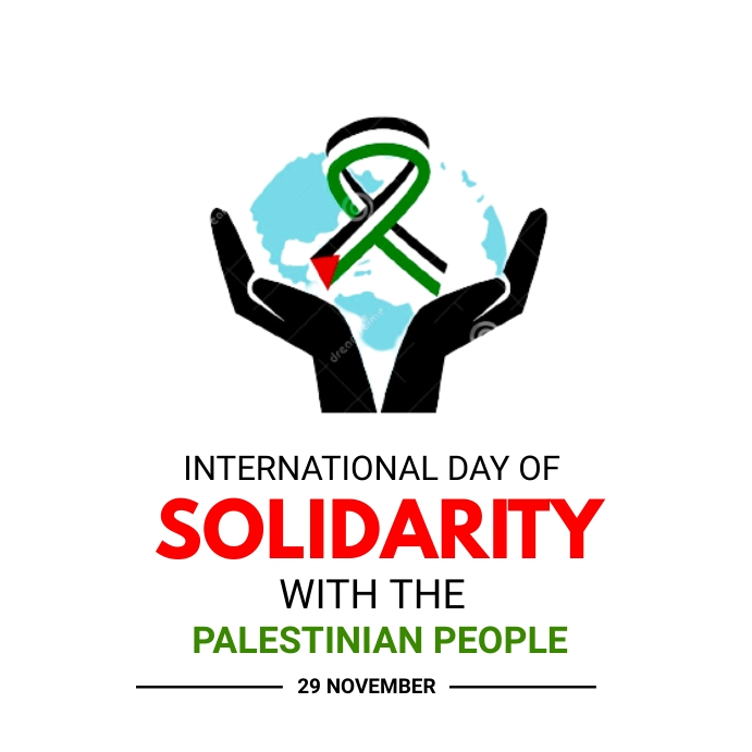 Palestinian solidarity day Instagram Post. Template | PosterMyWall