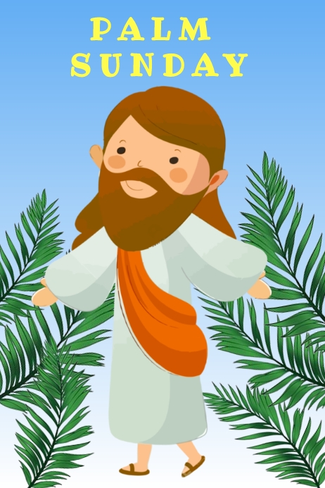 PALM SUNDAY Template | PosterMyWall