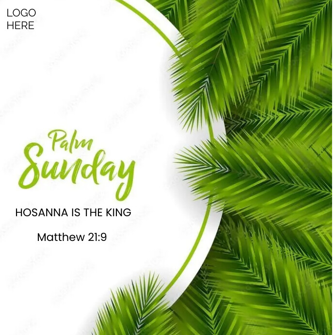 Palm Sunday Template | PosterMyWall