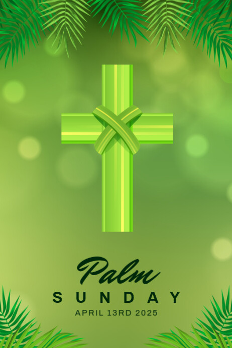 Copy of palm sunday | PosterMyWall