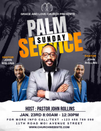 palm sunday Template | PosterMyWall