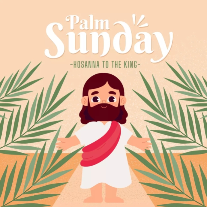 Palm Sunday Template | PosterMyWall