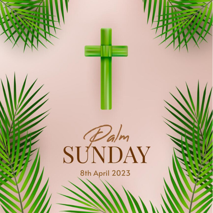 Palm Sunday Template | PosterMyWall