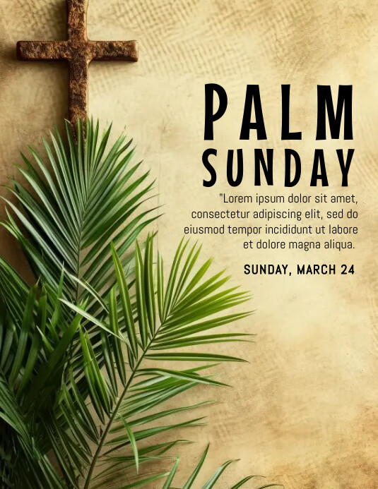 Palm Sunday Letters The Letters Shout Hosanna To The Lord Today,