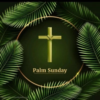 Palm Sunday poster design template | PosterMyWall
