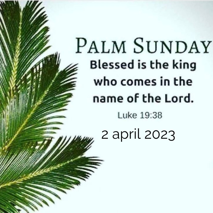 palm sunday poster Template | PosterMyWall