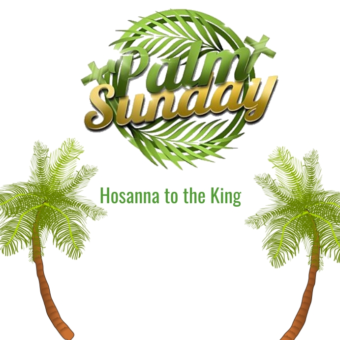 palm sunday poster Template | PosterMyWall