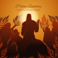Palm Sunday poster design template | PosterMyWall